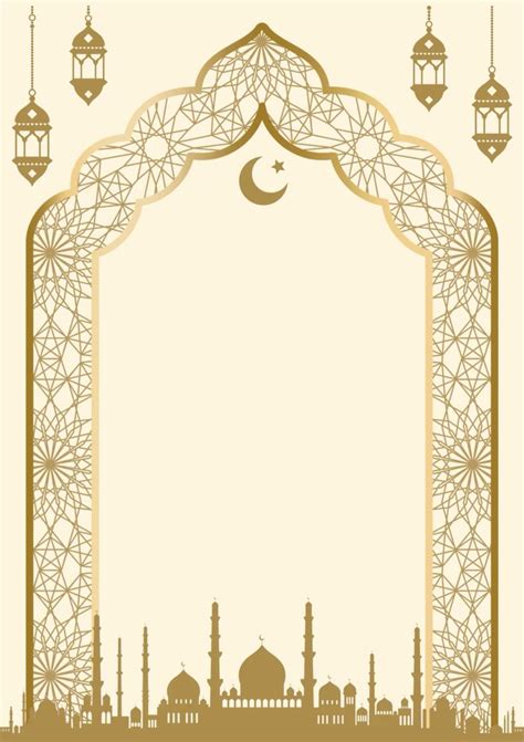 Islamic Post Template 包装 アート