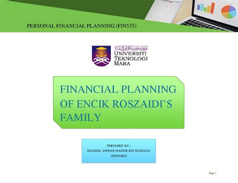 Individual Assignment Personal Financial Planning Fin 533 Individual