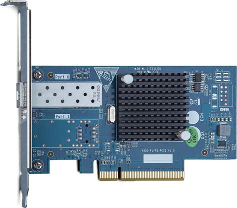 Gtek PCI E 1 Port 10 Gbit s X520 DA1 82599EN Carte réseau