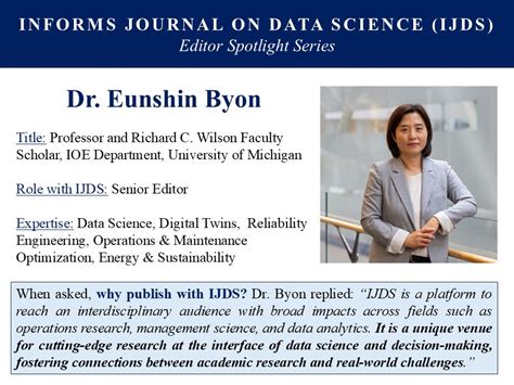 Datascience Orms Informs Journal On Data Science