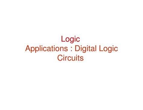 SOLUTION Logic Circuits For Lms Studypool