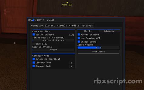DOORS Auto Interact Esp Remove Screech Scripts RbxScript