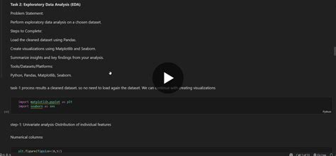 Eda Datavisualization Machinelearning Python Task2 Datascience