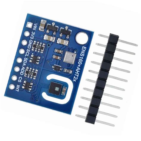 Ens160aht21 Carbon Dioxide Co2 Eco2 Tvoc Air Quality And Temperature And Humidity Sensor