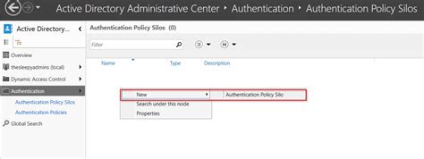 Active Directory Authentication Policies And Authentication Policy
