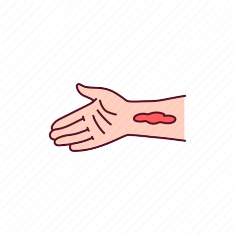 Blood Bleeding Venous Hand Icon Download On Iconfinder