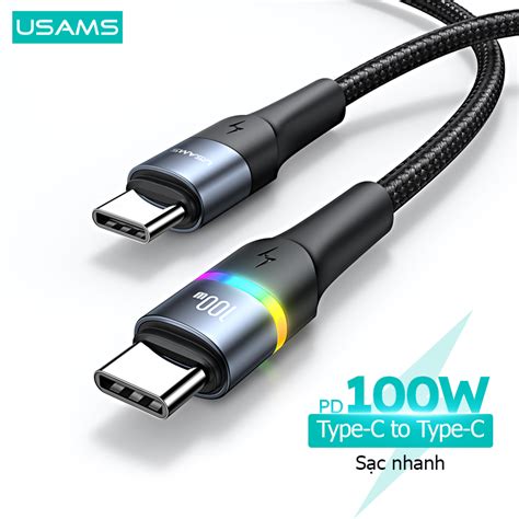 Usams D Y C P S C Nhanh Pd W A Usb Type C C N Led Nhi U M U S C D Nh Cho I N Tho I M Y