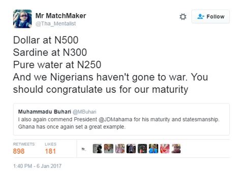 Between A Twitter User And President Buhari Politics Nigeria