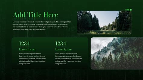 Free Forest Powerpoint Template Slidebazaar