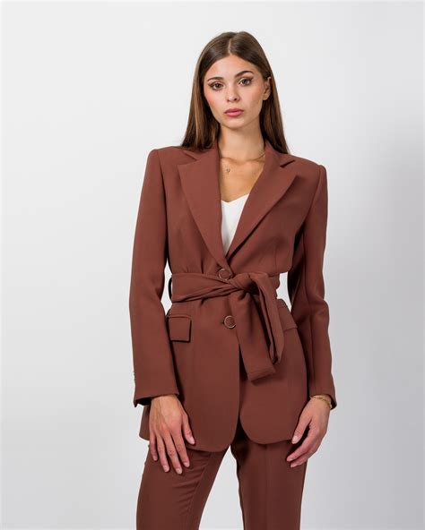Blazer Con Fusciacca E Dettaglio Bottoni Kate Silence Limited