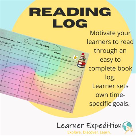 Reading Log Special Free Teacha