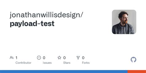 Github Jonathanwillisdesignpayload Test
