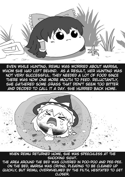 Yukkuri Reimu And Yukkuri Marisa Touhou Drawn By Aquarium Guy One Yukkuri Place