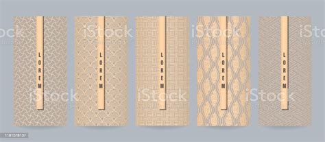 고급 상품 이나 프리미엄 제품을 포장 하기 위한 일본 패턴 세트입니다 바우처 전단지 브로셔 책 표지 메뉴용 일본식 벡터