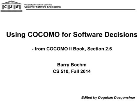 What Is Cocomo Model In Software Engineering Ppt Coachinglat