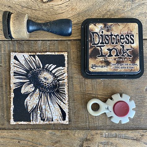 Tim Holtz Bold Botanicals Igirlzoe Crafter And Tim Holtz Addict