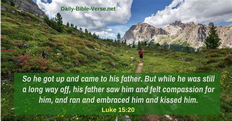 Daily Bible Verse Grace Luke 1520 Nasb