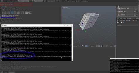 python how create two new a objects mesh from single selection