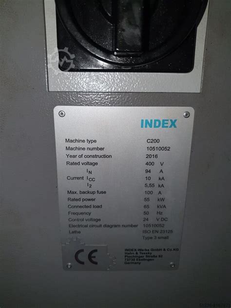 INDEX C CNC Lathe