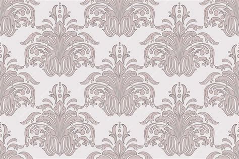 벡터 다 완벽 한 패턴 요소 클래식 럭셔리 구식 다 마스크 장식 로얄 빅토리아 원활한 질감 배경 화면 섬유 포장 절묘 한 꽃 바로크 서식 파일 무료 벡터