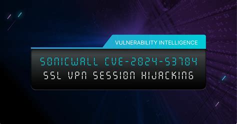 SonicWall CVE SSL VPN Session Hijacking Bishop Fox
