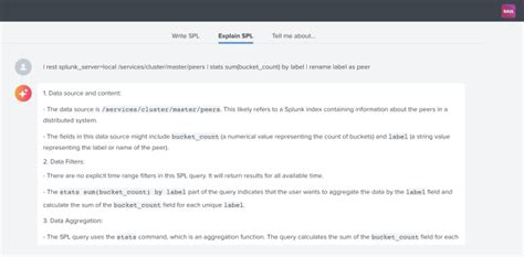 Using The Splunk Ai Assistant Splunk Docs