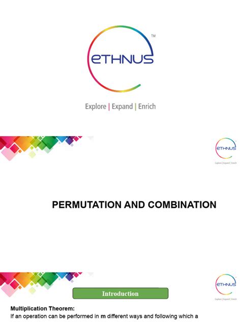 Permutation And Combination Pdf Permutation Number Theory