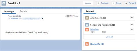 SimplySfdc Com Salesforce Enhanced Email Email Tracking
