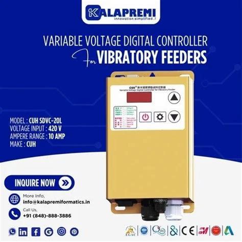 10 Ampere Free Flowing 415vac Vibratory Feeder Controller For Automation Industry At ₹ 7699