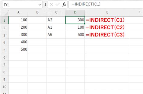 INDIRECT関数徹底解説文字を参照にいつ使う引数は はっしぃブログ