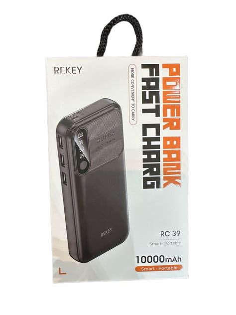 Rekey Power Bank With Display Mobile Phones Gadgets Mobile Gadget Accessories Power Banks