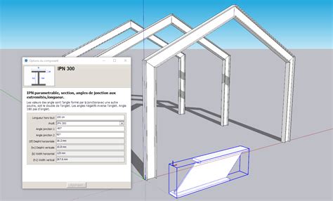 Share DC IPN Steal Beam Dynamic Components SketchUp Community