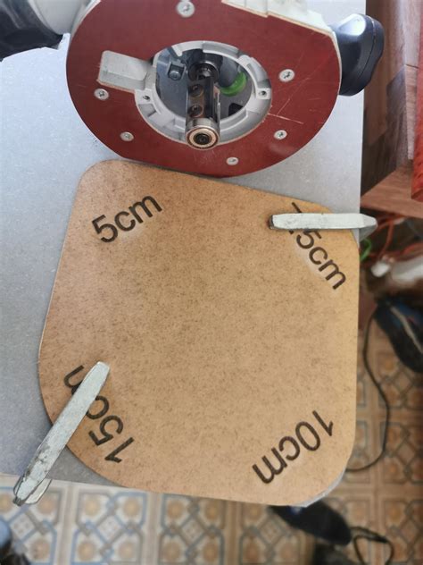 Router Radius Jig R Woodworking