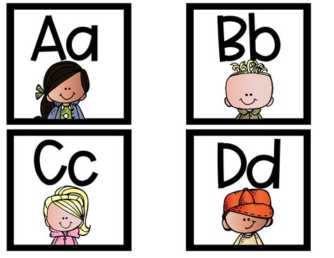 Word Wall Headers And Customizable Word Cards One Fab Teacher