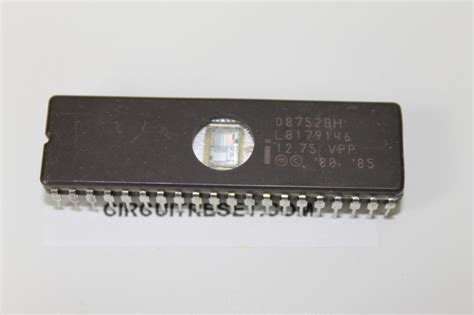 Brief History Of Intel 8051 Microcontroller Circuit Reset