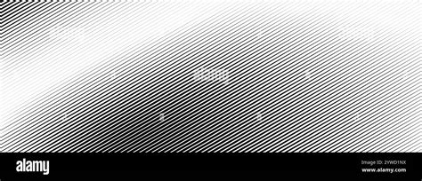 Fading Line Halftone Gradient Texture Black Diagonal Stripe Gradation Background Thin To Thick