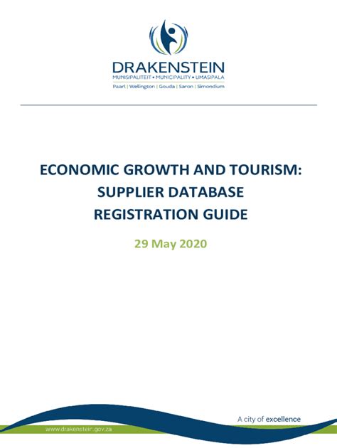 Fillable Online Supplier Database Registration Forms Fax Email Print Pdffiller