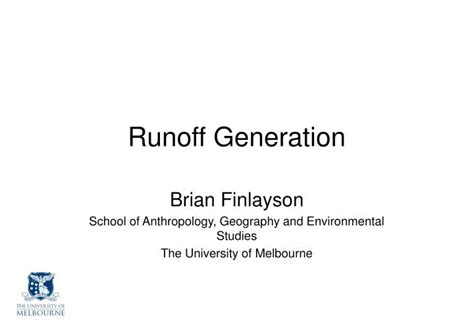 PPT Runoff Generation PowerPoint Presentation Free Download ID 5002422