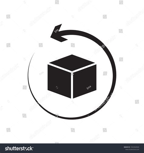 Return Package Line Icon Delivery Parcel Stock Vector Royalty Free 1553304503 Shutterstock