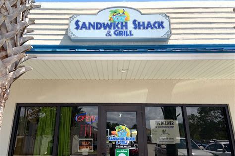 Sebastian Sandwich Shack And Grill An Excellent Lunch Option Sebastian