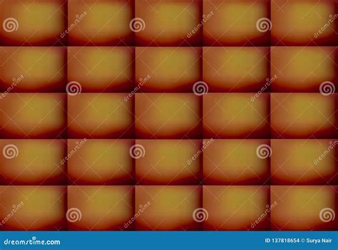 Brown And Yellow Colored Abstract Rectangular Pattern Background Illustration Can Be Used For