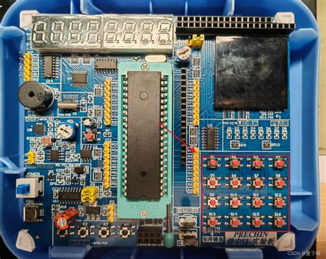 51单片机stc89c52rc——41 矩阵按键（数码管显示按键值）51单片机矩阵按键控制数码管 Csdn博客
