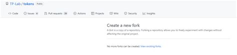 我无法fork仓库 · Issue 6688 · Tp Labtokens · Github
