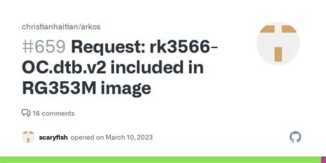 Request Rk OC Dtb V Included In RG M Image Issue Christianhaitian Arkos GitHub