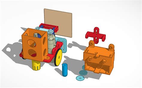 3d Design Sokoban Robot Tinkercad