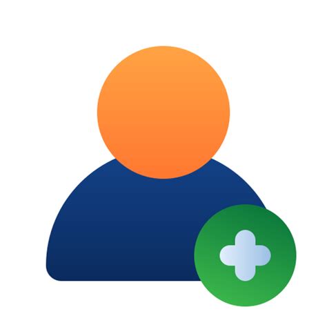 Create Account Generic Gradient Fill Icon