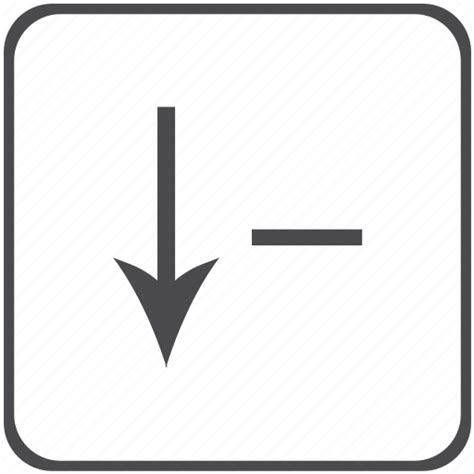 Arrow Decrease Reduce Direction Icon Download On Iconfinder