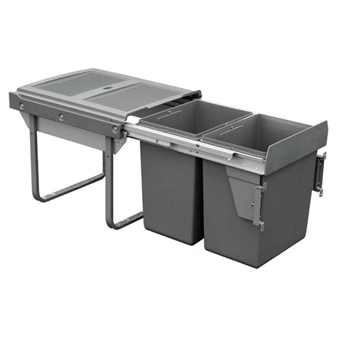 Ведро-сегрегатор 450, 2х20 л, с доводчиком + крепление, Movimento ᐅ ...