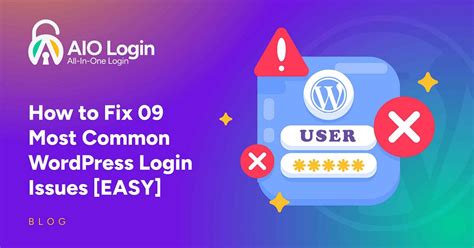How To Fix 09 Most Common Wordpress Login Issues Easy By Hamza