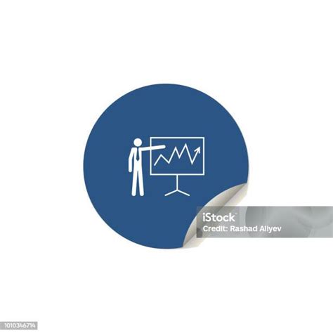 현재 표시기 아이콘 스티커 스타일입니다 작업 모음 아이콘에서 사람들 중의 한 Ui Ux에 대 한 사용할 수 있습니다 개념에 대한